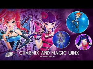 Winx Club - Hallowinx transformation Charmix and Magic Winx style [Fan made]