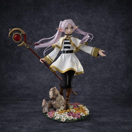 Arcane Blossom Mage Statue, Elegant Fantasy Collector Figure - Etsy