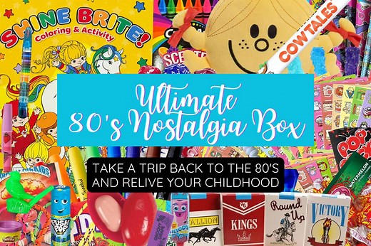 80s Nostalgia Gift Box: Retro Throwbacks - Toys, Candy & Stickers - 40th Birthday 50th Birthday - Etsy
