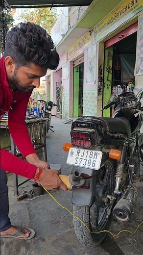 splendor bike back mutgard cutting all bike modify parts all India delivery order ke liye par