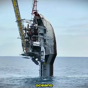 Conheça o Navio que Navega na Vertical em Mares Agitados #curiosidades #ships #navios #plataformas #offshore #oceano #mar #naval #tecnologia | Videos Virais BR