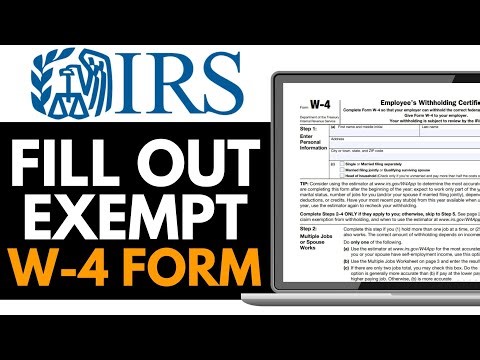 How to File Exempt on a W-4 Form 2025 | Fill Out Exempt W-4 Form (Step-by-Step)