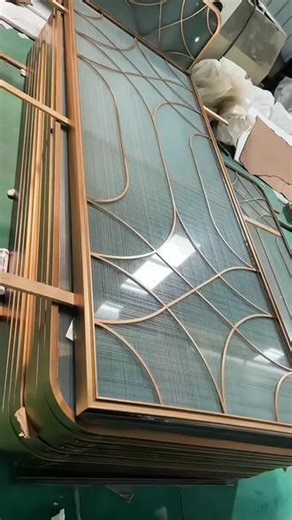 不锈钢制品加工定制全方位服务您的满意，我的追求！#不锈钢制品 #工艺制作 #不锈钢屏风 #不锈钢制品加工 #屏风隔断