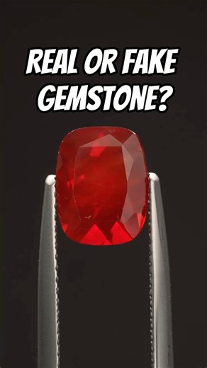 🚨Real or Fake Gemstone? 🤔 #gemstone #shorts