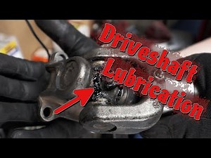 Keep away the clunks!! -- Lubing Driveshafts on a 3rd Gen 4Runner