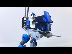 Lego 501st AT-RT MOC! 75280 Battle Pack Alternate Build