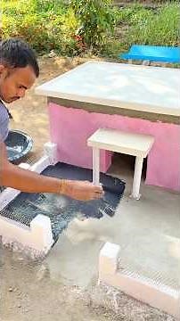 I build a mini railway station | part 8 #construction #minicity