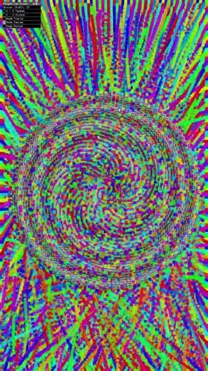 Piksel, Filotaksis #coding #computerprogramming #creativecoding #windows #programming