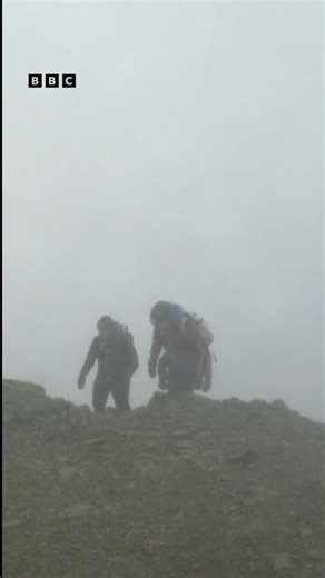The Cumbrian trio monitor the fell so that people can hike safely ⛰ #lakedistrict | BBC Cumbria