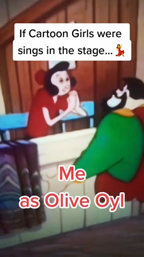 Cartoon Girls Perform on Stage: A Fun Tribute