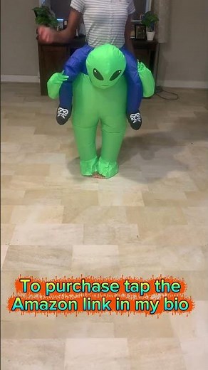 HSCTEK Inflatable Child Alien Costume