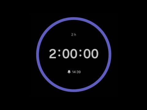 2 Hour Countdown Timer With Music. 🎶