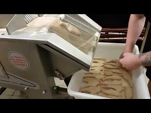 Gaser Mini Batter Breading Machine Demo
