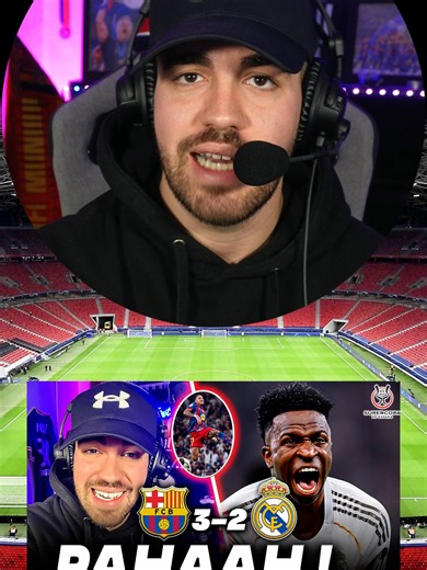 (Barcelone 3-2 Real Madrid) PTDR ! C’est une CATASTROPHE ! 🤣#foot #prt #barca #barcalona #real #realmadrid