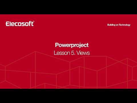 Powerproject Lesson 5 - Project Views / Filters / Sorts