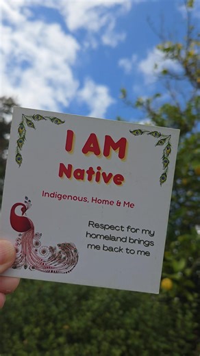 I am NATIVE Affirmation Respect for my homeland brings me back to me #ozzieoracle #ozzieslang #ozzieiam #2ozziesheilas #affirmations | OZZIE Oracle