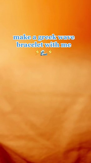 Making a Greek Wave Friendship Bracelet Tutorial