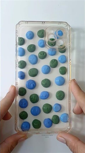 Satisfying Phone case Painting with acrylic colour || #art #drawing #painting #shorts #satisfying