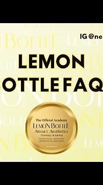 Lemon Bottle | Fat Dissolving FAQs | Learn How To Use Lemon Bottle