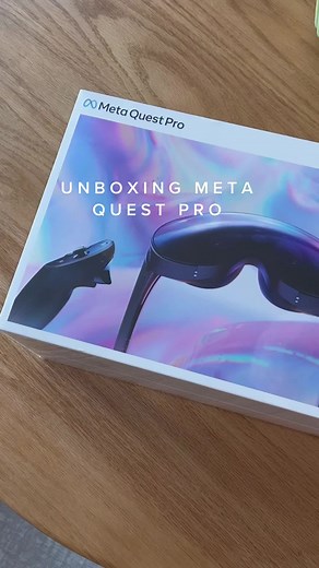 Exploring the Meta Quest Pro through ASMR Unboxing