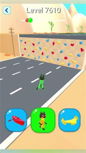 Shape shifting2 game level #7610 hyper casual game #shapeshifting #gameplay #gaming #shortvideo...