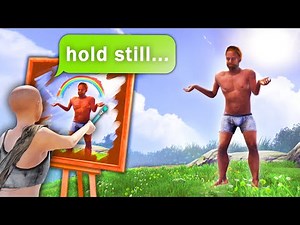 Painting Portraits for Players in Rust