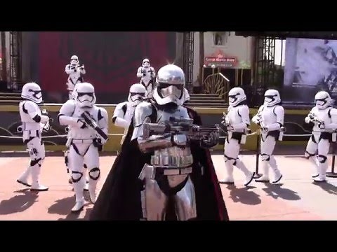 Captain Phasma “March of the First Order” Show at Hollywood Studios