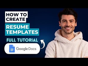 How to Create a Resume using Google Docs Templates [2026 Guide]