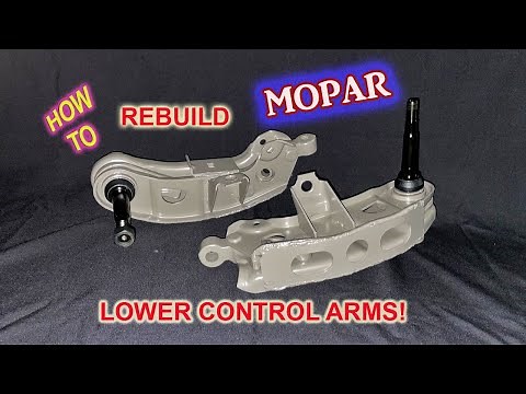 How to Rebuild a Mopar Lower Control Arm!