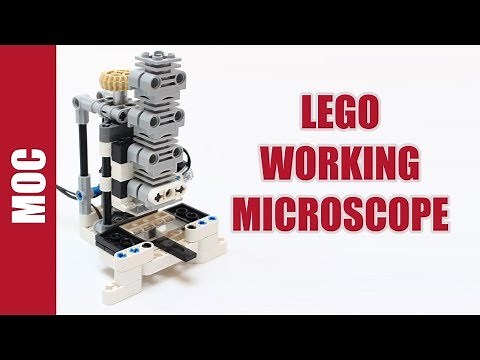 Lego Technic - Working Lego Microscope