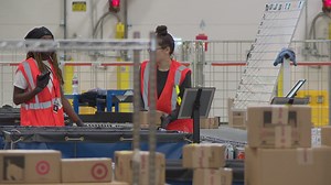 Target gives look at company's Houston-area sortation center