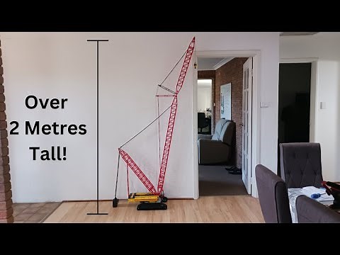 Mould King 17015 Liebherr LR13000 Crawler Crane Build And Review