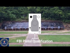 FBI Pistol Qualification Course - Updated Q20 Target - Dry Fire Training
