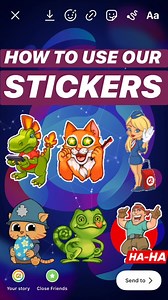 1.6K views · 14 reactions | Game Insight characters — now in your Stories!➡️ game-insight.com You can now use our charming characters in your Facebook and Instagram Stories. How? Watch the video to learn!⬇ | Game Insight | Facebook