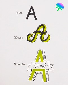 464K views · 636 reactions | Level Up Your Lettering Skills | Genius Club | Facebook