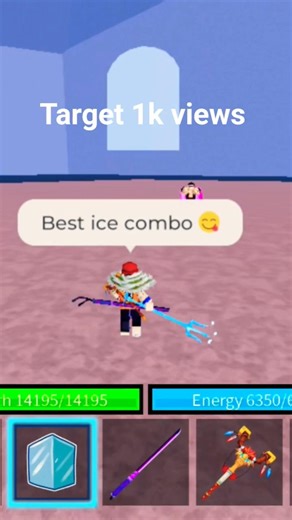 Ice combo in blox fruits! | awk+ unawk ice #roblox #icefruitcombo #donswan