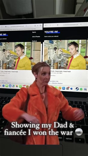 🪩Cry, all the time. Breakdown, occasionally🕺🏼 #hs2026 #HARRYSTYLES #togethertogether #aperture #momsnightout