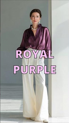 Purple Outfits That Make You Look Rich