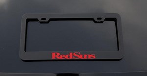 Red Sun Initial D Drifting Group Logo BLACK METAL License Plate Frame - Etsy