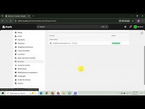 How To Authenticate Domain In Shopify