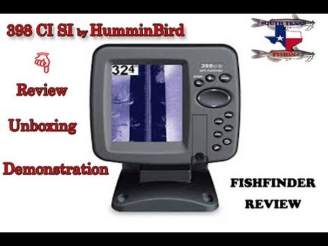 398 Ci Si Fishfinder-Chartplotter-GPS by HumminBird with Side Imaging Technology