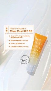 It's not just sunscreen, it's sunscreen plus aging prevention for all skin tones—it goes on 100% clear and won't leave a white cast. . ☀️ Power blend of vitamins C-F combats free radical damage ☀️ Omega-packed chia seeds stimulate ceramide production ☀️ Broad-spectrum sunscreen helps block UV rays ☀️ Works on Fitzpatrick types 1-6 Shop now at murad.co.nz | Murad