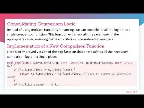 Solving C+ + Sorting Problems: The Ultimate Guide to cmp Functions