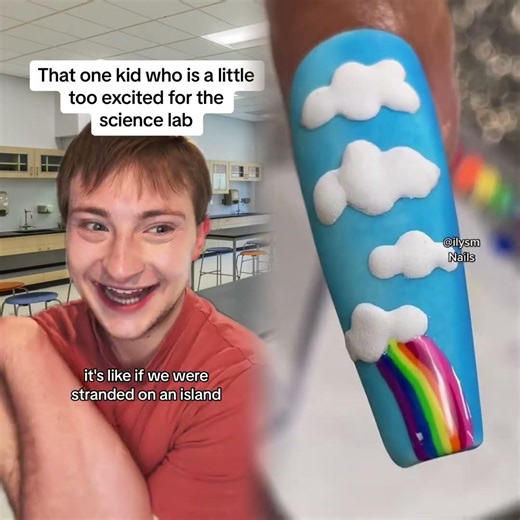 That one kid who is a little too exited for the science lab #greenscreen #pov #school #nostalgia