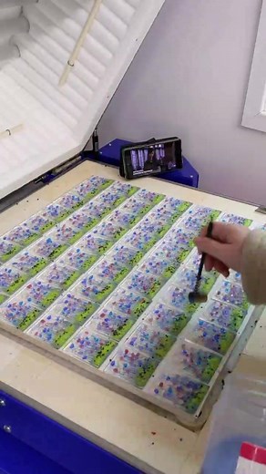 Creating Handmade Fused Glass Greeting Cards in a Kiln