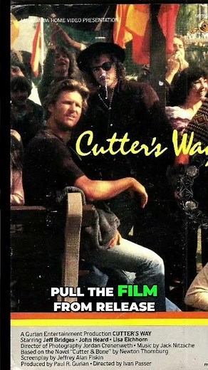 Cutter's Way: A Cinematic Journey of Justice and Redemption