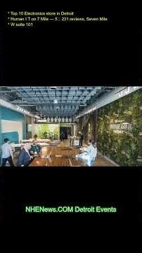 Top 10 Electronics store in Detroitand\r 1. Human-I-T on 7 Mile — 5★ (231 reviews), Seven Mile W suit