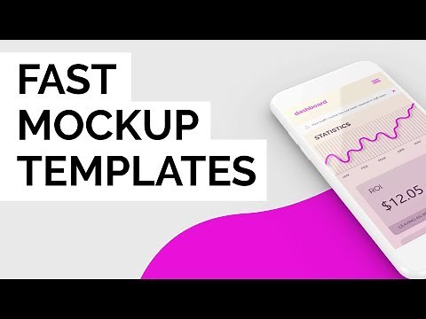 Here's a Super Fast Way to create Mobile App Mockups
