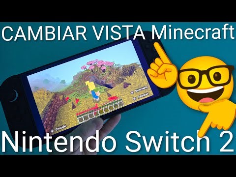 🎮👥 How to CHANGE VIEW in MINECRAFT on Nintendo Switch 2 Step by Step