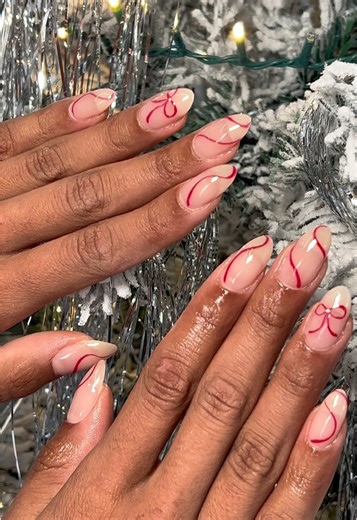 Inspiring Christmas BIAB Nail Designs for the Holidays